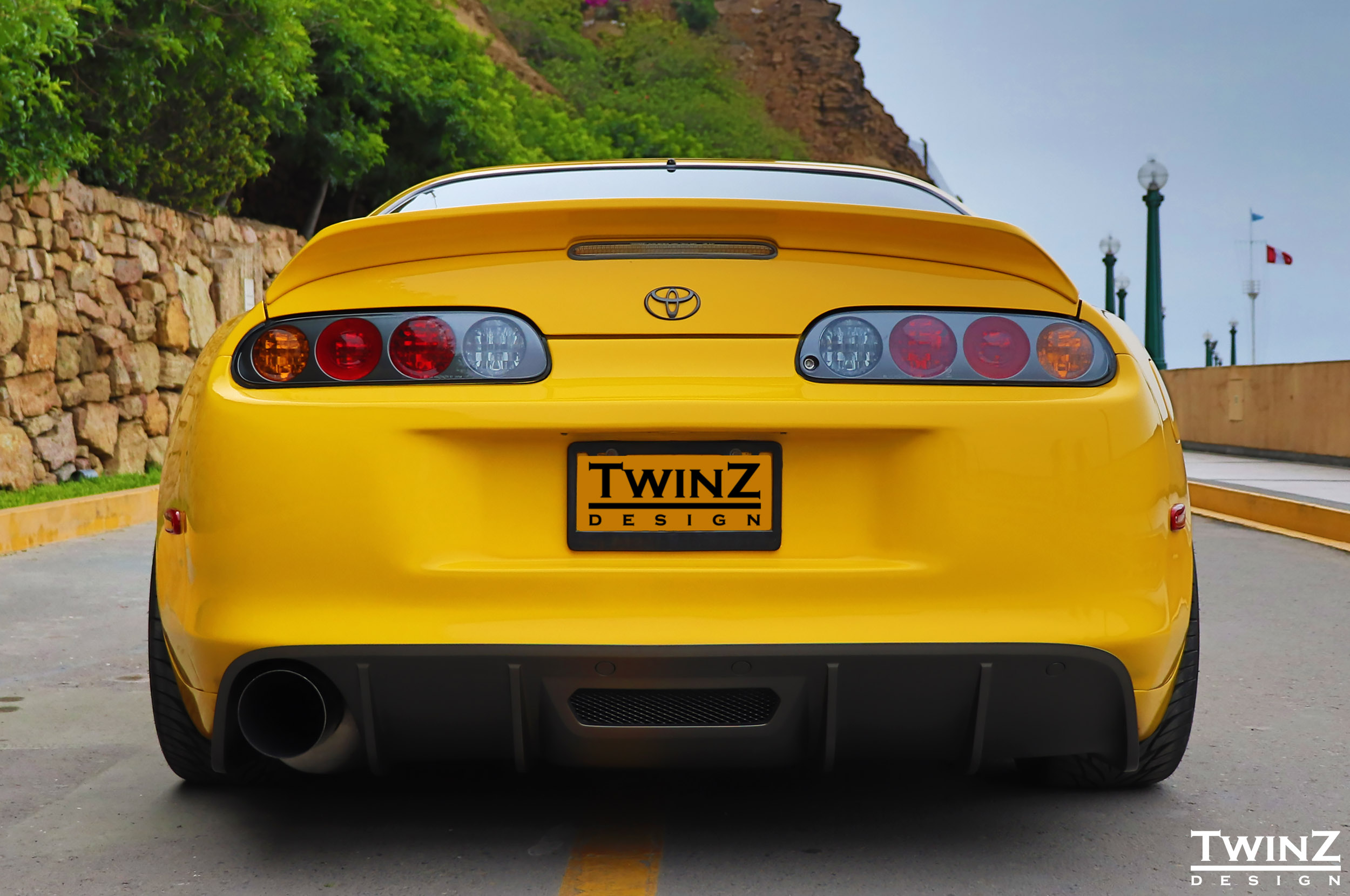 New Type 2 Diffuser For The Toyota Supra Mkiv Twinz Design